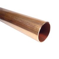 China Medical Straight Copper Pipe Gas Transfer 99.9% Pure Copper Tube in Various Sizes for sale