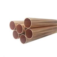 China Customize Copper Tube C11000 C10200 1/4 3/8 Seamless Air Conditioning Cooling Copper Coil for sale