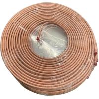 China Air Condition Copper Pipe with Pure 99.9% Copper / C12200 Copper Tube Manufacture for sale
