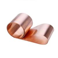 China C1100 T2 C10100 C10200 99.9% Pure Copper Strip Copper Foil Tape Copper Paper Roll Coil for sale