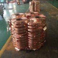 China C1100 T2 C10100 C10200 99.9% Pure Copper Strip Copper Foil Tape Copper Paper Roll Coil for sale