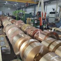 China Pure Copper Grade Bright Colour Brass H70 C26000 Copper Strip Coil Samples at US 10/kg for sale