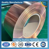 China Customized Thin Copper C1100 C1200 T2 Soft Half Hard Pure in Coil for Water Heater for sale