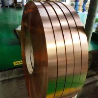 China 99.99 Pure Copper Strip Coil Copper Tape Roll for Food and Beverage Industry for sale