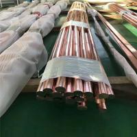 China Alloy Electrolytic Copper Rod 99.9% Pure ASTM C1100 C14500 C1220 Polished Red Copper Bar for sale