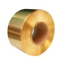 China Alloy C11000 C10200 Hot Rolled Copper Steel Coil Copper Strips with 45-50 Elongation for sale