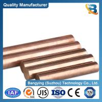 China Thermal Processing Temperature C35-45 C1100 99.95% Pure Copper Rod with Hardness 35-45 for sale