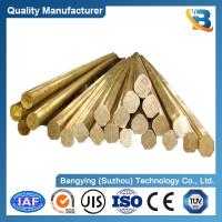 China Oil Cooler Pipe Hardness 35-45 8mm 16mm C2600 Copper Rods for Copper Brass Bar for sale