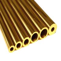 China Brass Round Tube 20mm 25mm 3/8 H80 C26000 Cuzn30 Copper Pipe for Industrial Machinery for sale