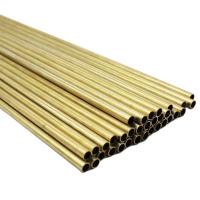 China Alloy Customized Hollow Bar Copper Pipe H62 H65 H70 H80 Brass Tube for Distiller Marine for sale