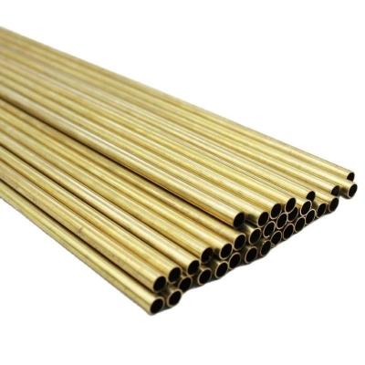 China Alloy Customized Hollow Bar Copper Pipe H62 H65 H70 H80 Brass Tube for Distiller Marine for sale