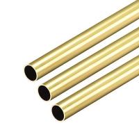 China ASTM Standard Customized Request Thin Thickness 0.2-80 mm Hollow Brass Tube Square Pipe for sale