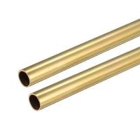 China ASTM Standard Customized Request Thin Thickness 0.2-80 mm Hollow Brass Tube Square Pipe for sale