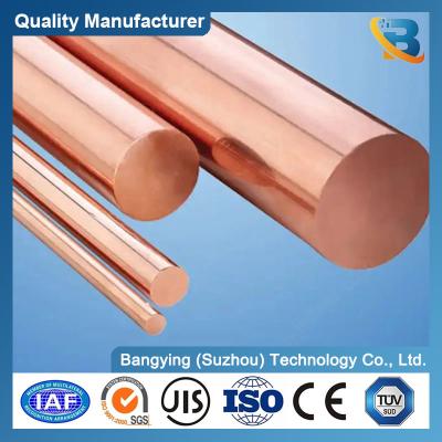 China C1100 T2 Copper Rod Bar 99.9% 99.5% Brass Material Round Bar for Customized Needs for sale