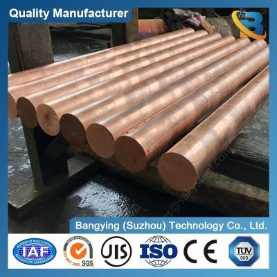 China 45-50% Elongation 99.9% Pure C11000 C101 Red Copper Round Rod Bar Dia 2-90mm Customization for sale