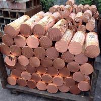 China 45-50% Elongation 99.9% Pure C11000 C101 Red Copper Round Rod Bar Dia 2-90mm Customization for sale
