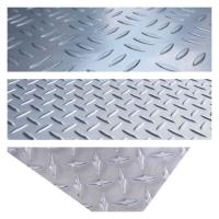 China Bright 4mm Thick Aluminum Sheet for Hotel Decorative Embossed Diamond Plate 2024 for sale
