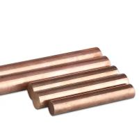 China 45-50% Elongation Pure Copper Bar Tu2 Copper Rod 99.9% for Industrial Applications for sale