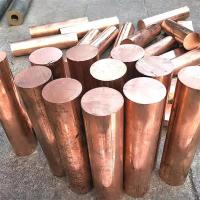 China 35-45 Hardness Red Color Pure Copper Bar Brass Bar 1/2 prime prime Copper Hex Rod for sale