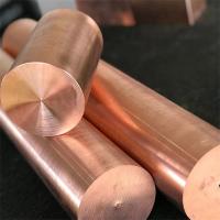 China 35-45 Hardness Red Color Pure Copper Bar Brass Bar 1/2 prime prime Copper Hex Rod for sale