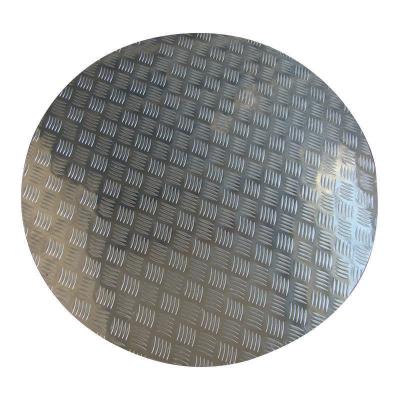 China 0.2-500mm Thickness Bright Customized Round Aluminum Plate Sheet with Pattern Design for sale