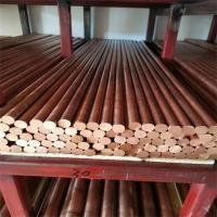 China 35-45 Hardness Red Copper 15mm Bronze Rod Bar Solid Copper Rod C12200 C12000 JIS ASTM DIN for sale