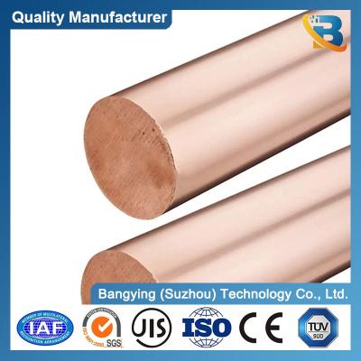 China Red Copper C1700 C1720 C1751 Beryllium Bronze Copper Rod/Bar Material Grade Qbe2 Qbe1.9 for sale