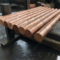 China 8mm 12mm 16mm Diameter Copper Earth Bar C12100 C1100 Pure Copper Bar Copper Ground Rod for sale