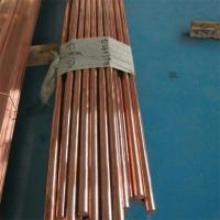 China 8mm 12mm 16mm Diameter Copper Earth Bar C12100 C1100 Pure Copper Bar Copper Ground Rod for sale