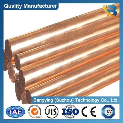 China Customized C11000 C1100 99.95% Pure Busbar Copper Rod Square Flat Round Brass Copper Bars for sale
