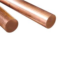 China Pure 99.99% Copper Bar Solid Copper Rod ASTM AISI C11000 Copper Earth Rod Bar Water Heater for sale