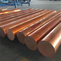 China Pure 99.99% Copper Bar Solid Copper Rod ASTM AISI C11000 Copper Earth Rod Bar Water Heater for sale