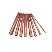 China Copper Bars C12200 C18980 C15715 8mm 99.99% Red Round Square Copper Busbar Brass Rod Bar for sale