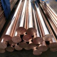 China Copper Bars C12200 C18980 C15715 8mm 99.99% Red Round Square Copper Busbar Brass Rod Bar for sale