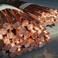 China 99.9% Pure Copper Red Copper Bar C11000 C101 Dia 2-90mm Round Rod Hard Half-Hard for sale