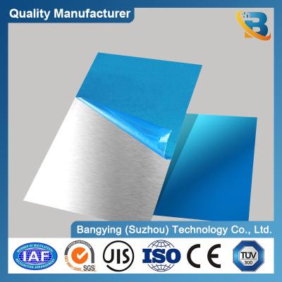 China Anodized Aluminum Sheet 6063 6061 with Polished Mirror Finish and Protection Layer for sale