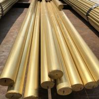 China C2700 C2800 8mm 9mm Yellow Round Brass Copper Rod Custom Size For Decortation for sale