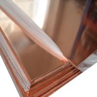 China 99.99% C12200 C2800 C11000 Copper Sheet T1 2mm 3mm Custom Size for sale