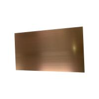 China C17500 C17200 C18200 Copper Sheet T2 T1 0.5mm 2mm 3mm For Decoration for sale