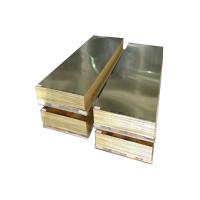 China Wholesale 1mm 10mm H65 H62 H90 H80 Gold Pure Brass Copper Sheet Customize Size In Stock for sale