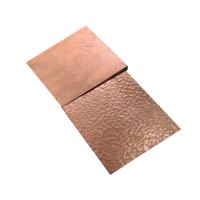 China Red 99.9% Pure Copper Plate Sheet CZ108 C2720 C33530 C10100 C12200 3mm 4mm Thickness 4X8 for sale