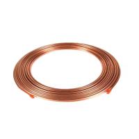 China C10100 C11000 C12200 Copper Tube Pancake Copper Pipes Air Conditioner Red Custom Size for sale