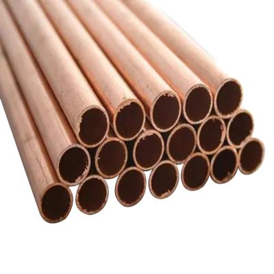 China Manifold ASTM B280 99.9% Pure Air Conditioner 6.35mm 1/4 Inch Copper Tube For Plumbing for sale