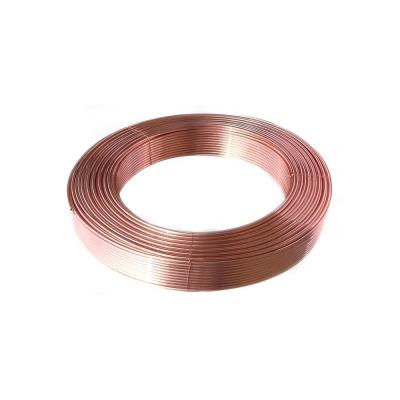 China 5/8'' 3/8'' Refrigeration Copper Coil Pipe 0.8mm Thick C11000 C12200 for sale