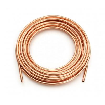 China C10800 ASTM B466 UNS C70600 Copper Nickel Pancake Cuni Condenser Tube Pipe for sale