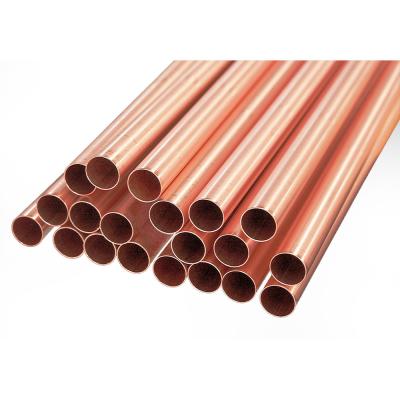 China 6mm 8mm OD Soft Copper Pipe Pure Copper Tube ASTM C10100 C10200 C10300 C10400 C11000 for sale