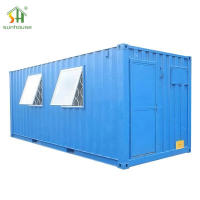 China Rapid Assembly Modular Flat Pack Container House For Temporary Accommodation Worker Housing for sale
