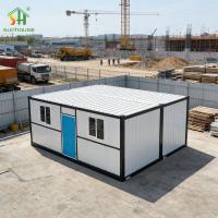 China Modular Prefab Container House With Bathroom And Kitchen Pre Installed Plumbing Electrical System for Temporary Living Unit for sale