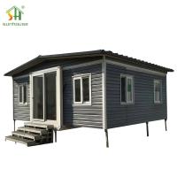 China Ready Deploy 20ft Expandable Container House Foldable Prefab Foldable Homes for sale