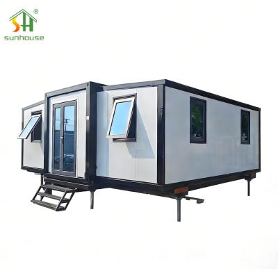 China 30ft Expanding Shipping Container Home Compact Modular Mobile Expandable Prefab House for sale